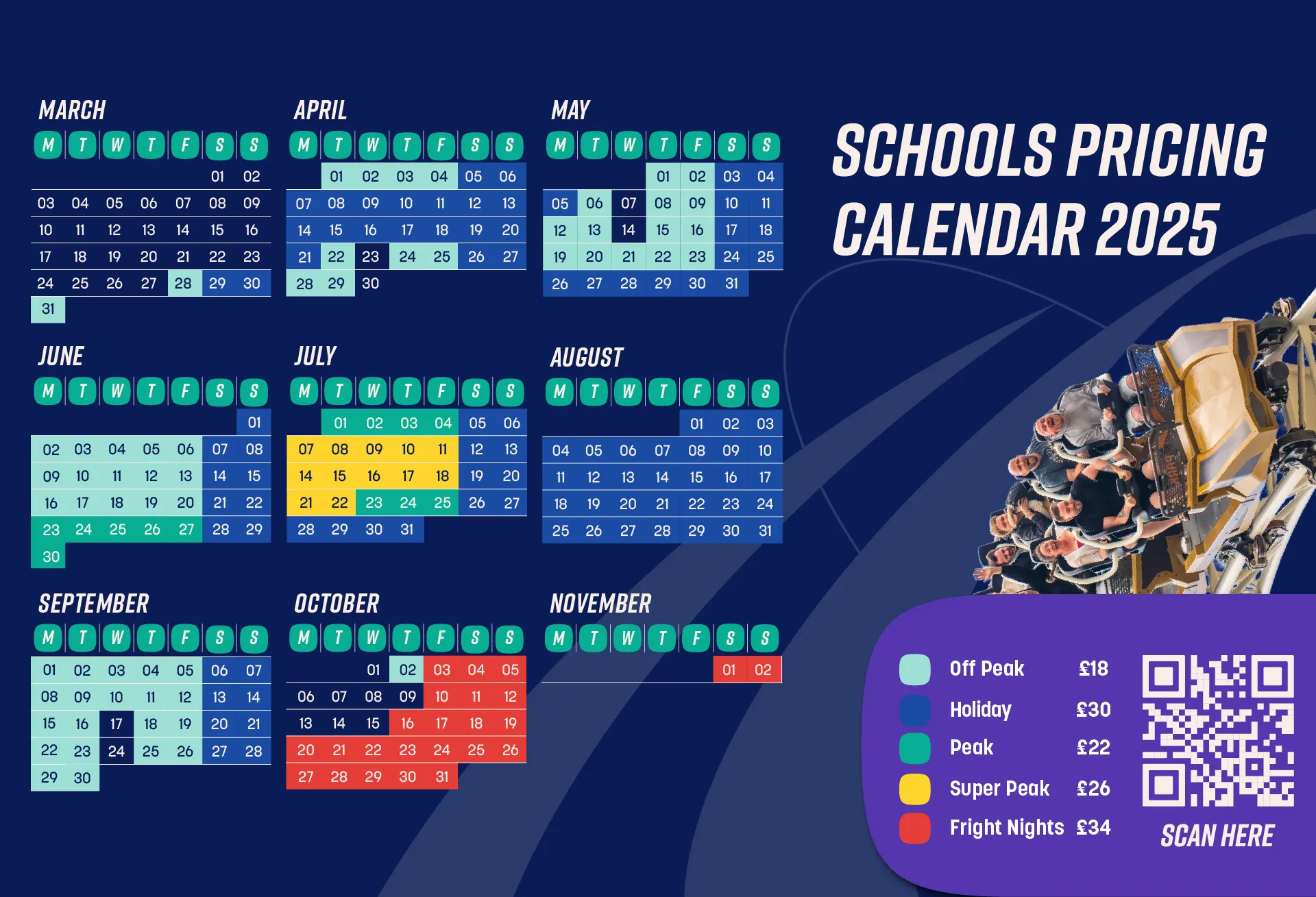 School Trip Booking | Thorpe Park