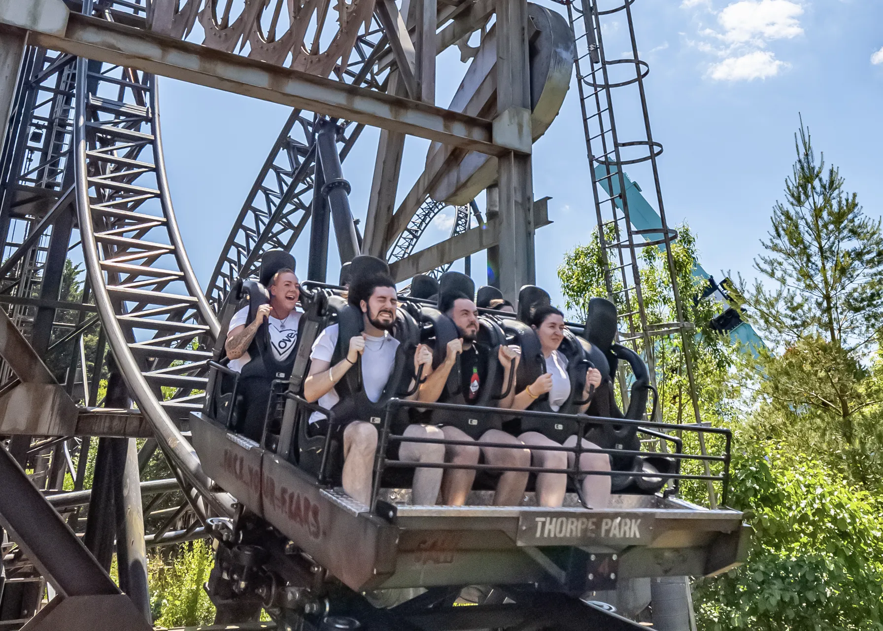 SAW The Ride Horror Rollercoaster Thorpe Park Resort SAW The Ride Horror Rollercoaster Thorpe Park Resort